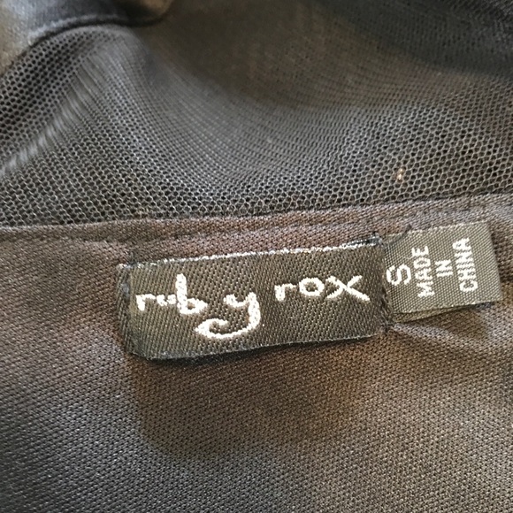 Ruby Rox | Dresses | Ruby Rox Lbd Lace Sequins Mesh Back Size Small ...